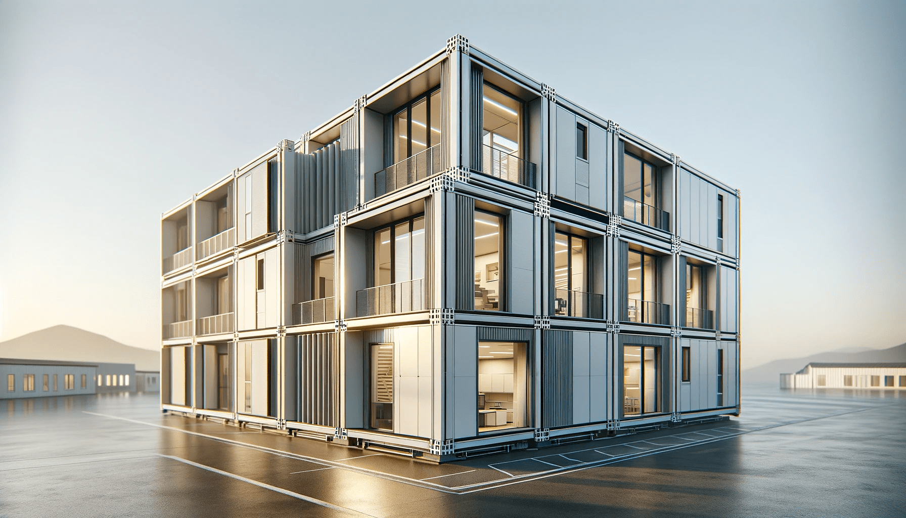 Personnalisation des constructions modulaires - Petit Location